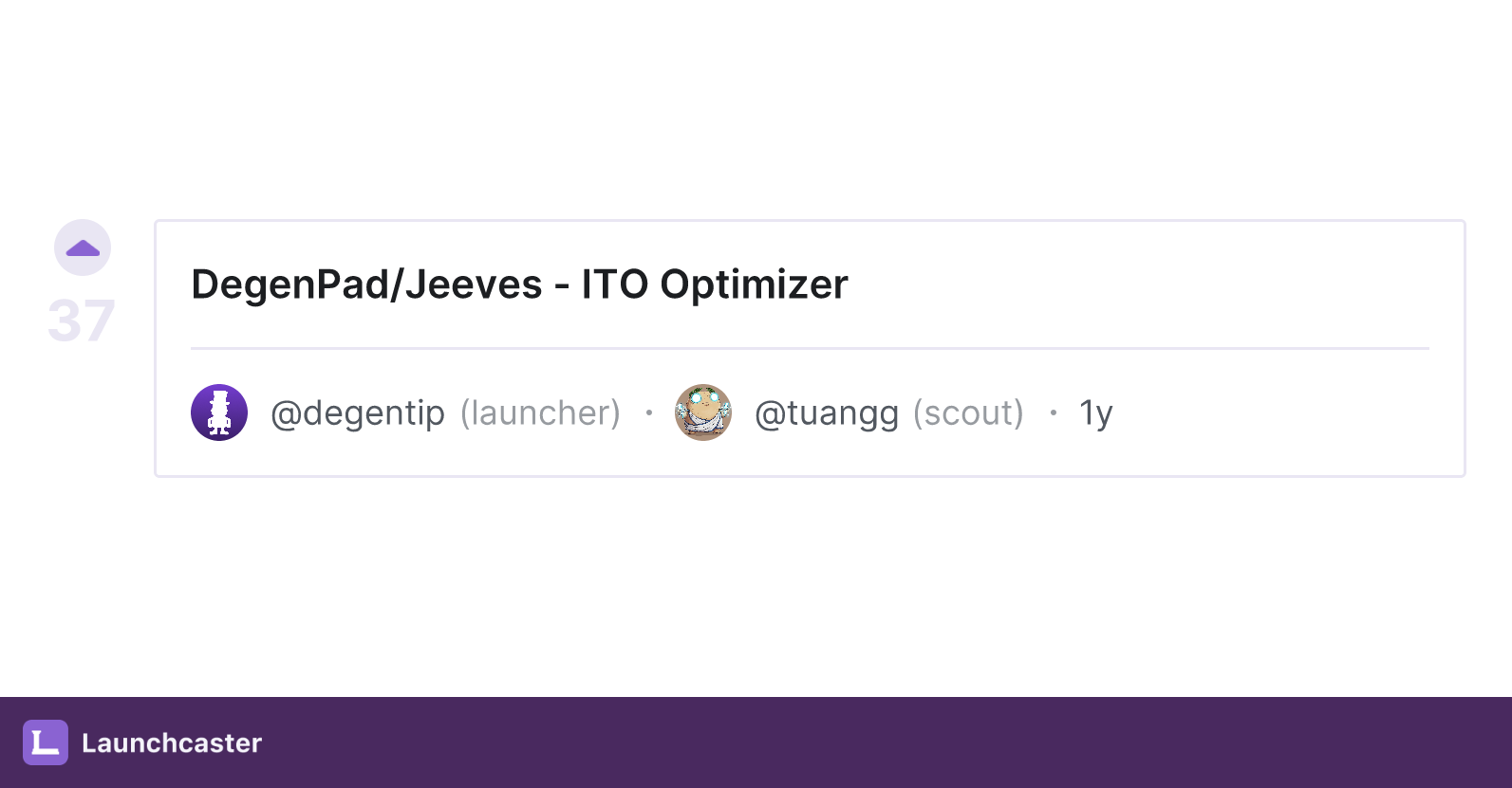 Launchcaster - Discover the best new Web3 projects